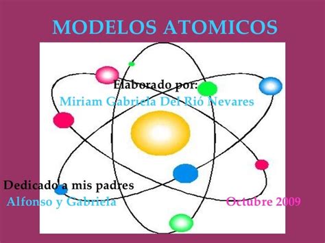 Los 5 Modelos Atomicos Que Existen Arbol