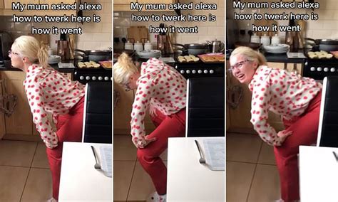 Daughter Filmed Her Mother Being Taught How To Twerk By Amazons Alexa