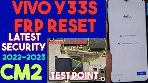 Vivo Y33s Test Point Isp Pinout Remove Pattern Lock And 54 Off