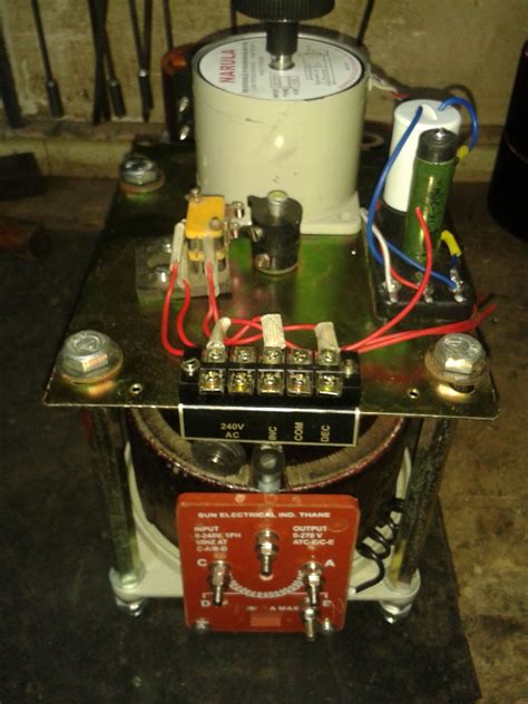 Air Cooled Motorised Variac Vac Rs Unit ID