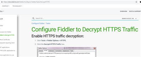 Fiddler On Windows 10 All Captured Traffic Dies Stack Overflow