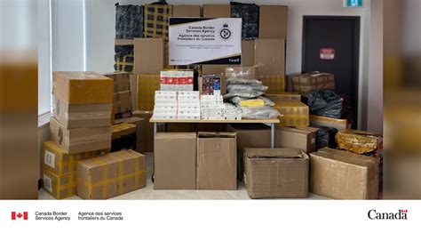 Cbsa Investigation Leads To Seizure Of 3 826 Cartons Of Contrab And Cigarettes From Vancouver
