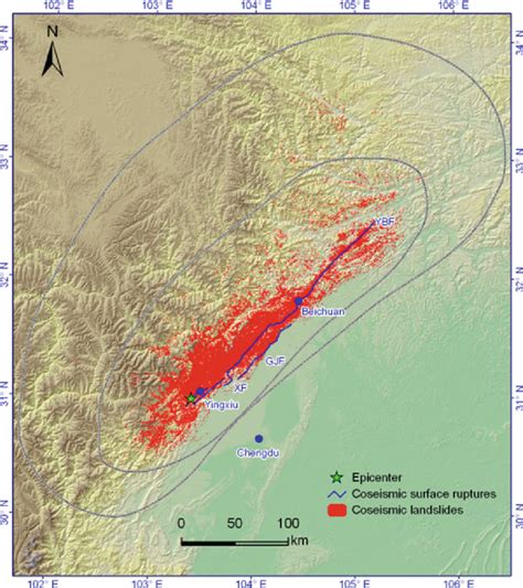 Coseismic Landslides Induced By The 2008 Wenchuan Earthquake