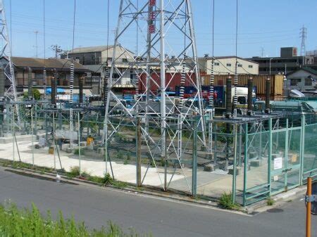 港北変電所と京浜変電所9