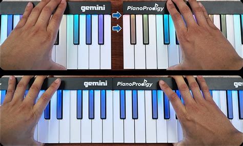 Gpp 101 Pianoprodigy обучающая Midi клавиатура с подсветкой от бренда Gemini