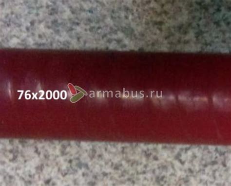 Шланг силиконовый диаметр 76/76(86) мм, L=2000 мм / Патрубки ...