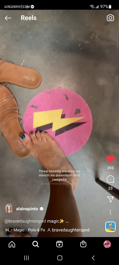 Alaina Pinto Feet Aznudefeet