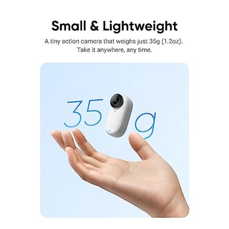 Insta360 Go 3 64gb Small And Lightweight Action Camera Portable And Versatile Hands Free Pov