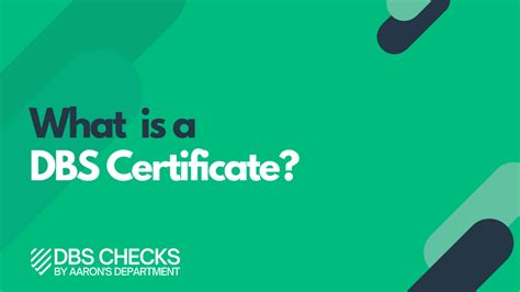 What Is A Dbs Certificate A 2024 Summary Employment Tools By Aarons Department What Is A Dbs Certificate A 2024 Summary Employment Tools By Aarons Department