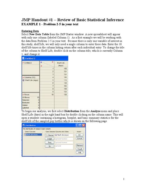 Basic Inference Review Pdf Confidence Interval Statistical