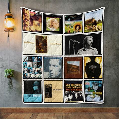 Van Morrison Album Covers Quilt Blanket Dreamrooma