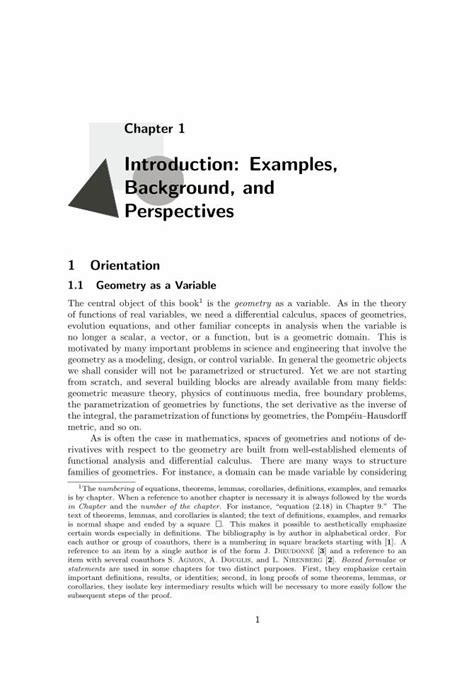 Pdf Introduction Examples Background And Perspectives · Chapter 1 Introduction Examples