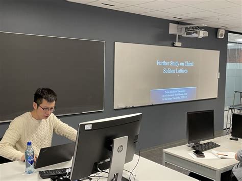 A Pleasure To Welcome Zebin Qiu From 慶應義塾大学 And Listen To His