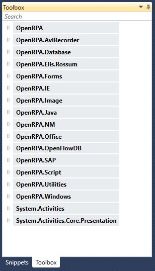Openrpa User Interface Openiap Documentation