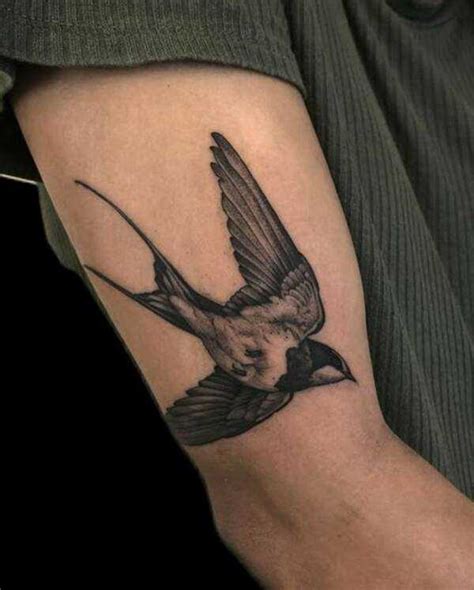 Realistic Sparrow Tattoo