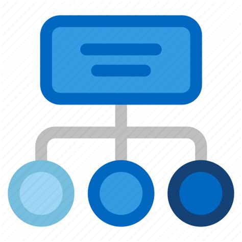 Hierarchy Chart Organization Structure Icon Download On Iconfinder