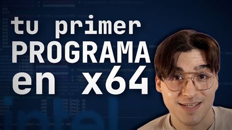 Programa Básico En X86 64 Parte 4 5 Youtube