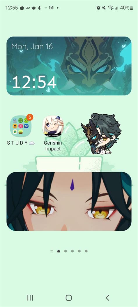 Made My Phone Xiao Themed R Xiaomains