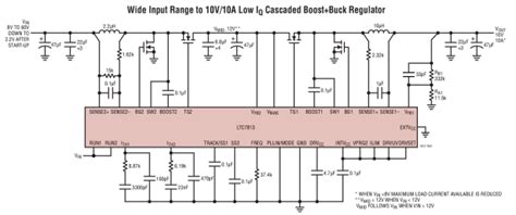 Ltc7813 Low Iq 60v Synchronous Boost Buck Controller