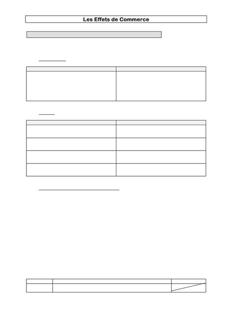 Cours Sur Les Effets 01 Pdf