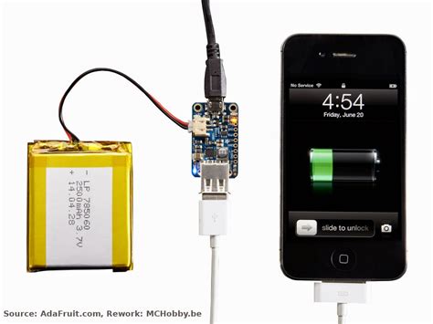 Powerboost 500 Chargeur Un Accu Lipo Et Un Boost 5v Usb Pour Alimenter