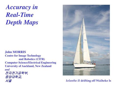 Ppt Accuracy In Real Time Depth Maps Powerpoint Presentation Free Download Id6934280