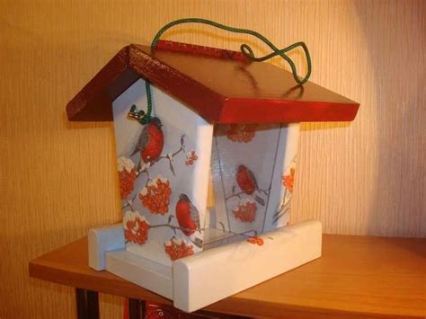 Как сделать картонную кормушку для птиц 10 готовых моделей