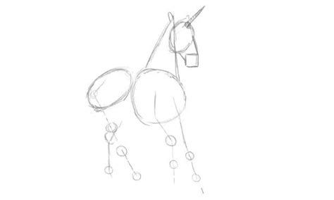 6 Steps To Draw A Unicorn