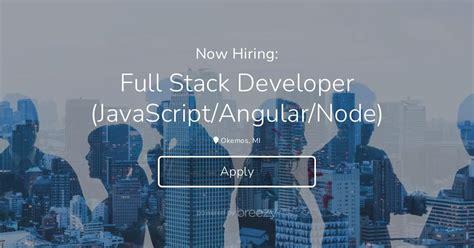 Full Stack Developer Javascriptangularnode At Datamaxis