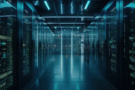 Data Center Networks Cryptocurrency Blockchain Illustrations