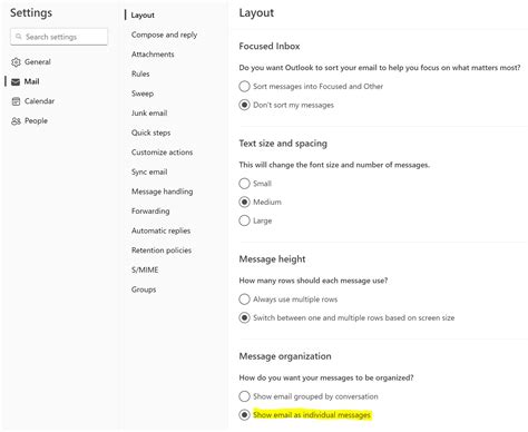 How To Disable Conversation View Concord University Help Desk