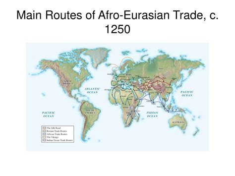 Afro Eurasian Trade Routes
