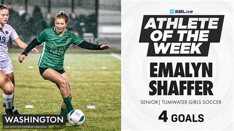 Tumwater Girls Soccer Player Emalyn Shaffer Voted Wafd Bank Washington
