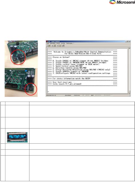 Dual Motor Control Kit Quickstart Datasheet By Microsemi Soc Digi Key