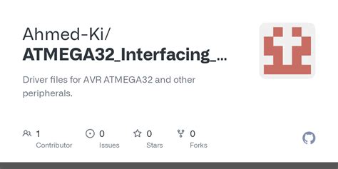 Github Ahmed Ki Atmega32 Interfacing Architecture Driver Files For Avr Atmega32 And Other