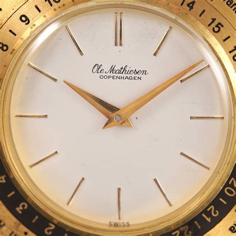 Select Inc [ole Mathiesen オーレ・マティーセン ポケットウォッチ ワールドタイム]