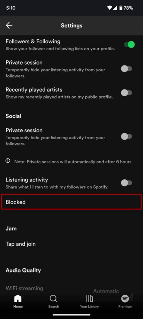 How To Unblock Someone On Spotify Android Authority