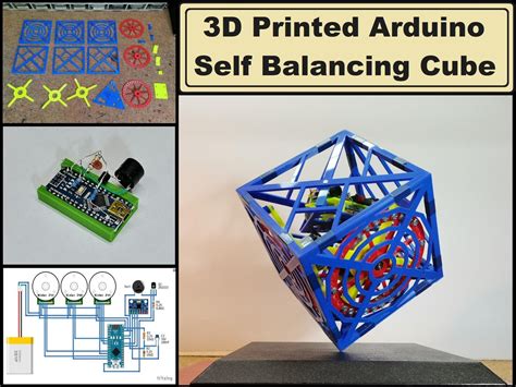 Arduino 3d Printed Self Balancing Cube 4 Steps With Pictures