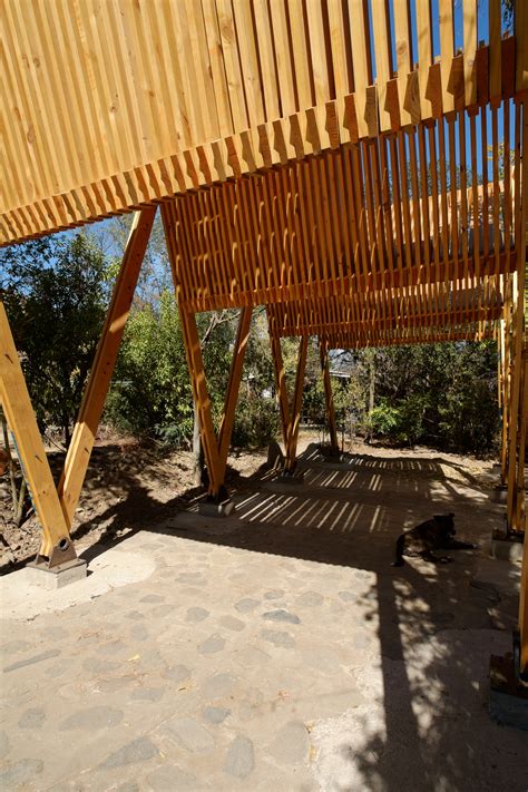 Gallery Of Continuity Of Structure Defines This Timber Canopy In Chile 12