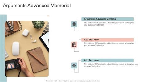 arguments advanced memorial powerpoint presentation and slides ppt