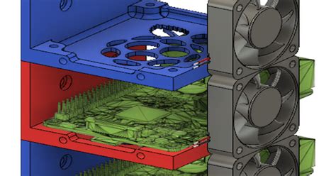 Raspberry Pi Horizontal Mount By DOMELL Download Free STL Model Printables Com