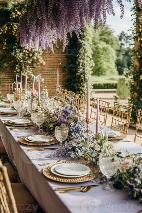 Wedding Tablescape Elegant Formal Dinner Table Setting Table Scape