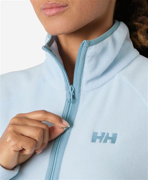 Womens Rig Fleece 12 Zip Pinnacle Blue Helly Hansen Nz
