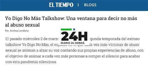 Talk Show Yodigonomas Un Espacio Para Decir No Más Al Abuso Sexual