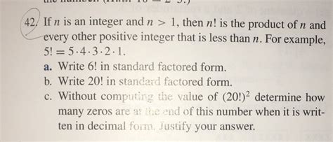 Solved If N Is An Integer And N Then N Is The Chegg Com