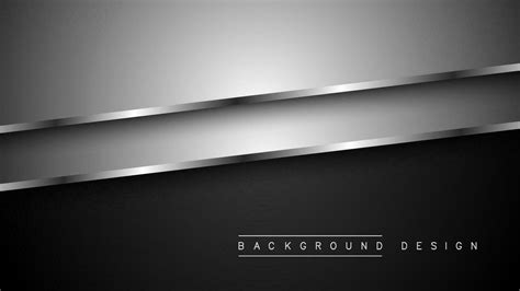 Abstract White Overlapping Layers Background Combination With Silver Textured Lines Decoration