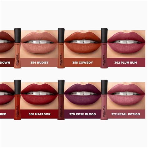 Loreal Paris Infallible Pro Matte Liquid Lipstick Original Shopee Philippines