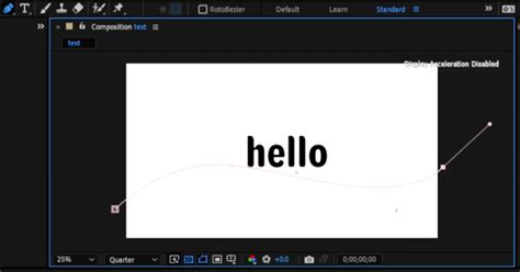 How To Move Text Through A Path In After Effects Skillademia
