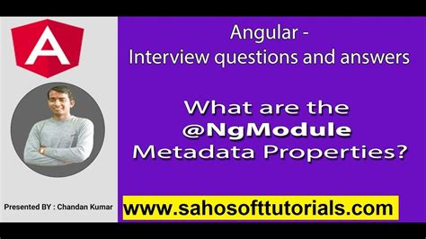 Angular Interview What Are The Ngmodule Metadata Properties Youtube