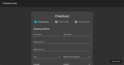 React Mui Stepper Examples Codesandbox